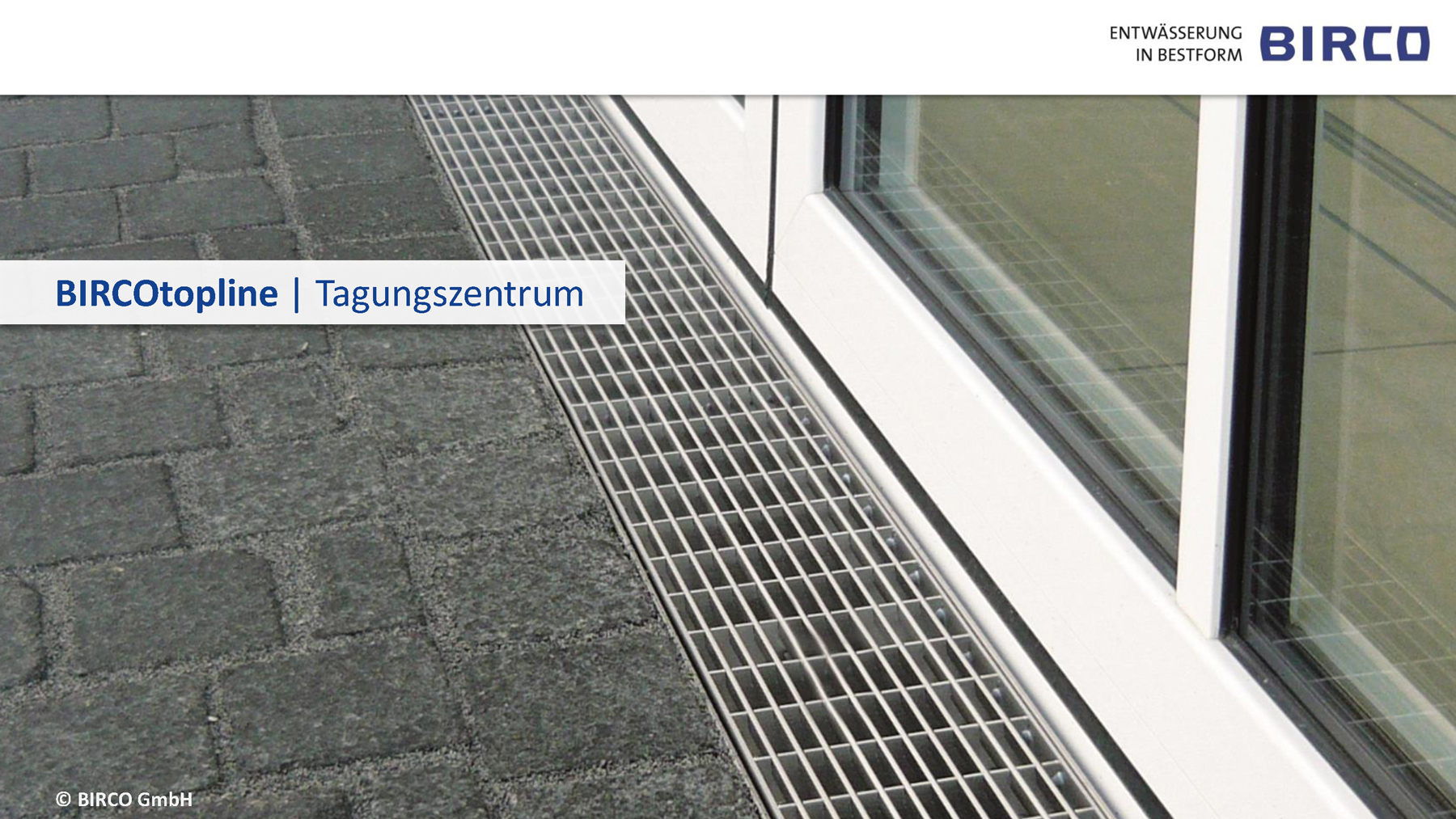 Fassadenrinne ACO Profiline X Fassadenrinne Rost Einlegen Und